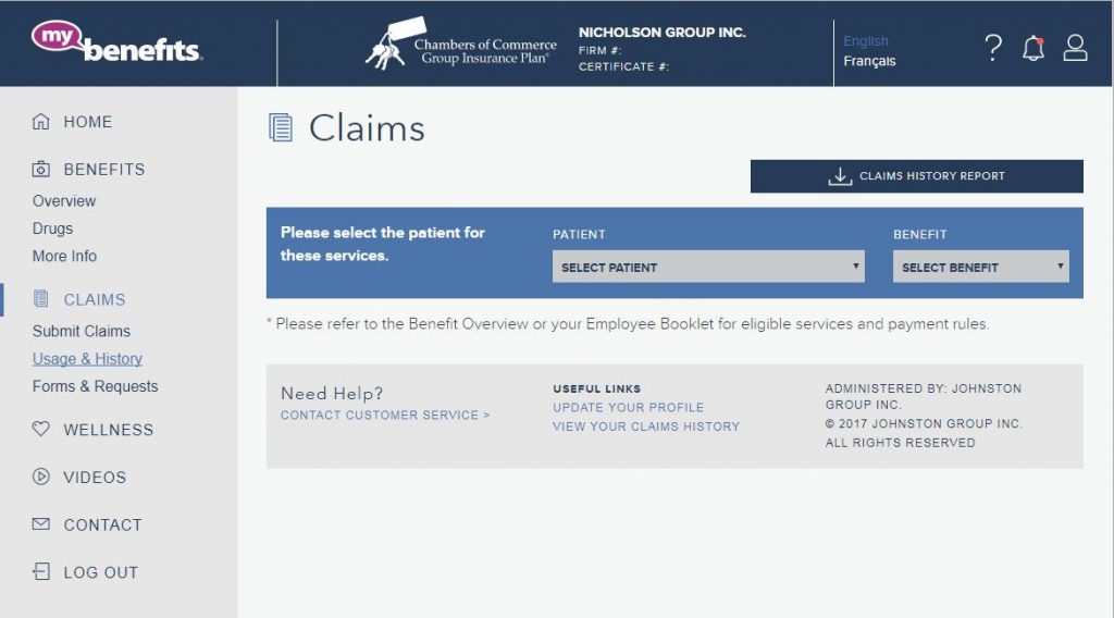 Claims Report 2017 – Chamber Plan – Nicholson Group Inc.